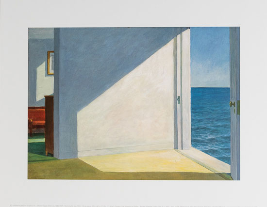 Affiche Edward Hopper : Rooms By The Sea (1951)